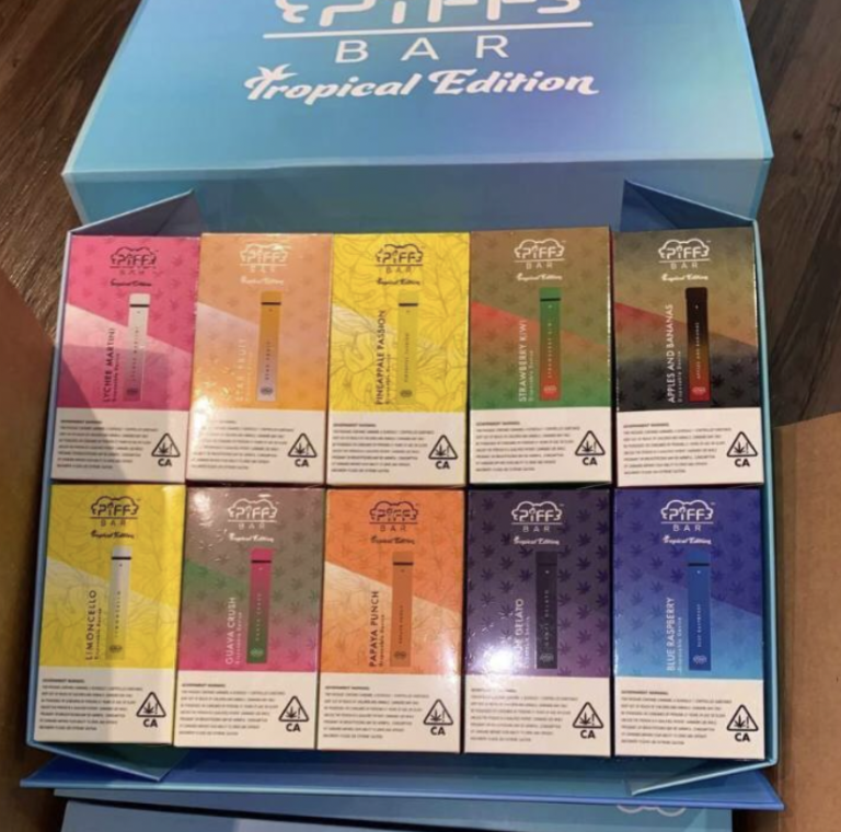 Piff Bar tropical edition disposable Box - Piff Bars