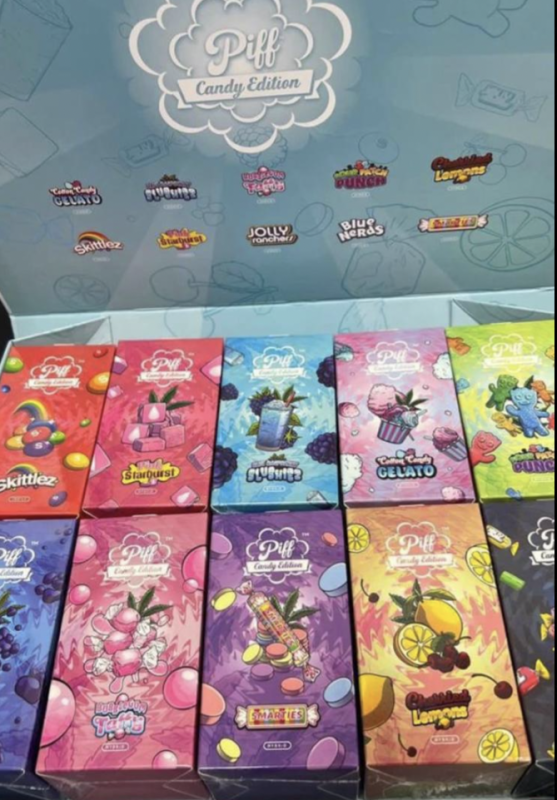 Piff Bar Candy Edition Disposable - Piff Bars